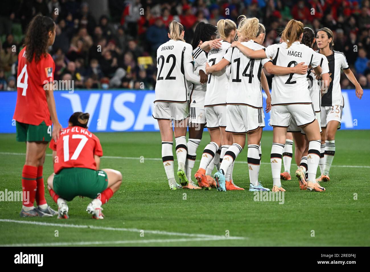 Melbourne, Australia. 24th July, 2023. Soccer, Women: World Cup ...