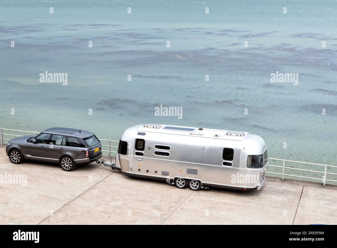 American airstream caravan hi-res stock photography and images - Alamy