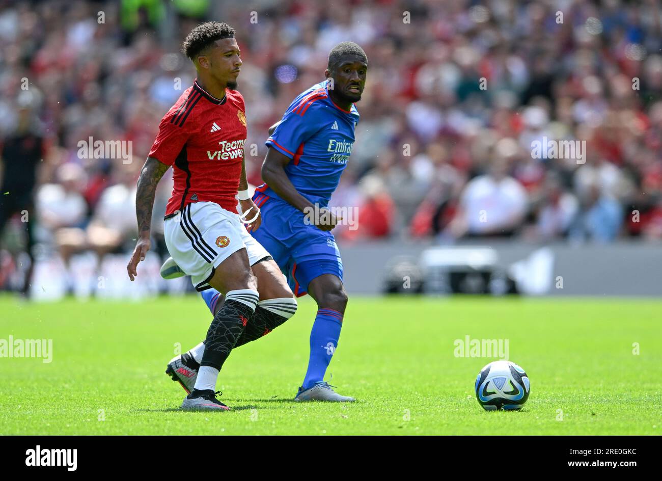 Jadon sancho 2023 july hi-res stock photography and images - Alamy