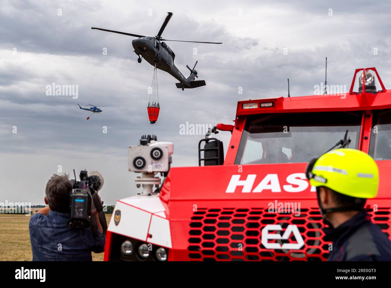 Roudnice Nad Labem, Czech Republic. 24th July, 2023. Demonstration of ...