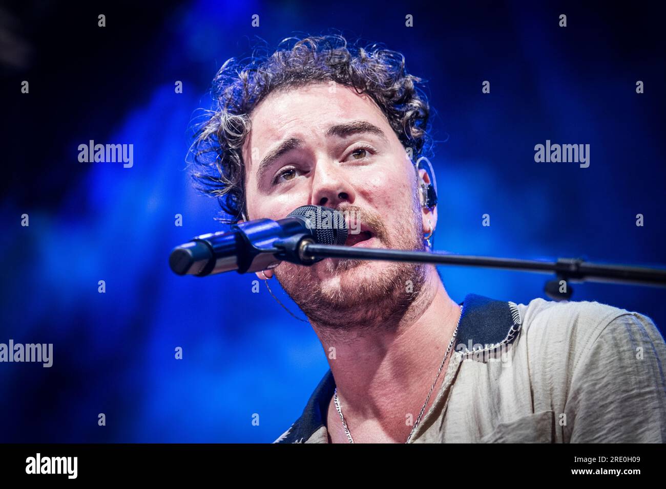 Odense, Denmark. 23rd, June 2023. The Irish singer-songwriter Cian ...