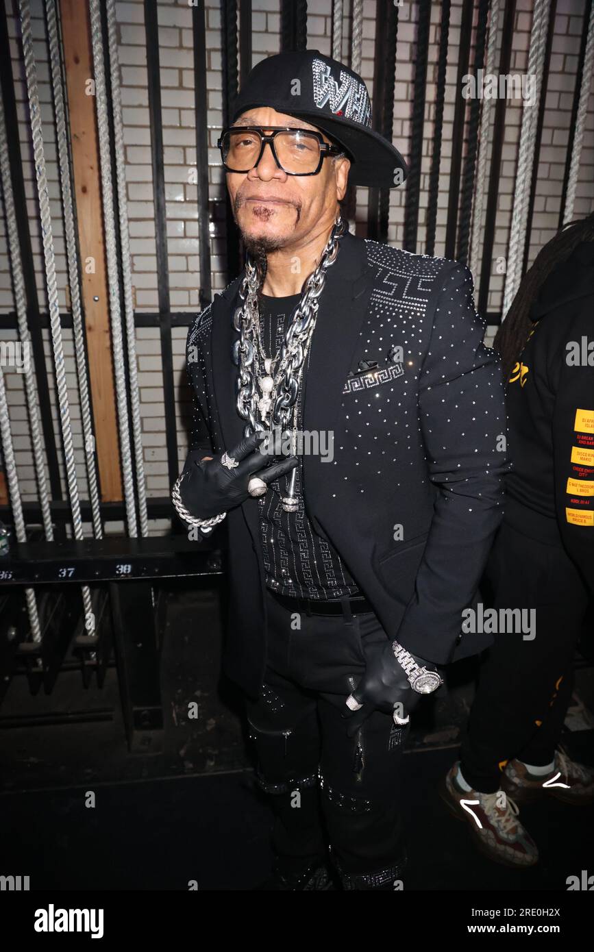 New York, NY, USA. 21st July, 2023. Melle Mel performs at DJ Cassidy's ...