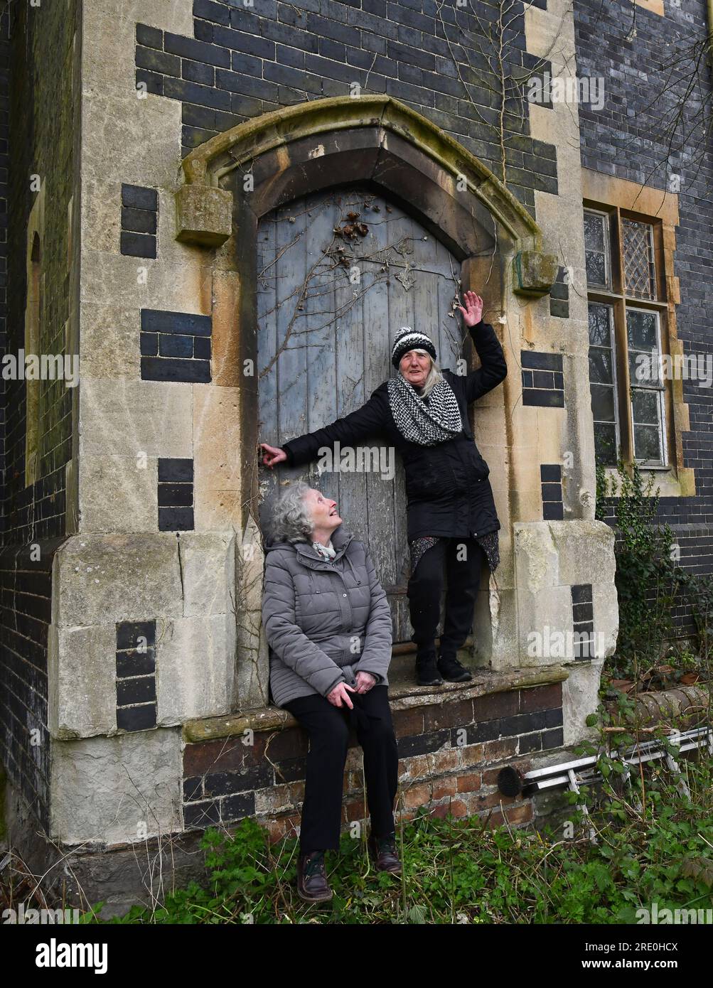Ironbridge C of E School was closed in 1969 after the playground ...