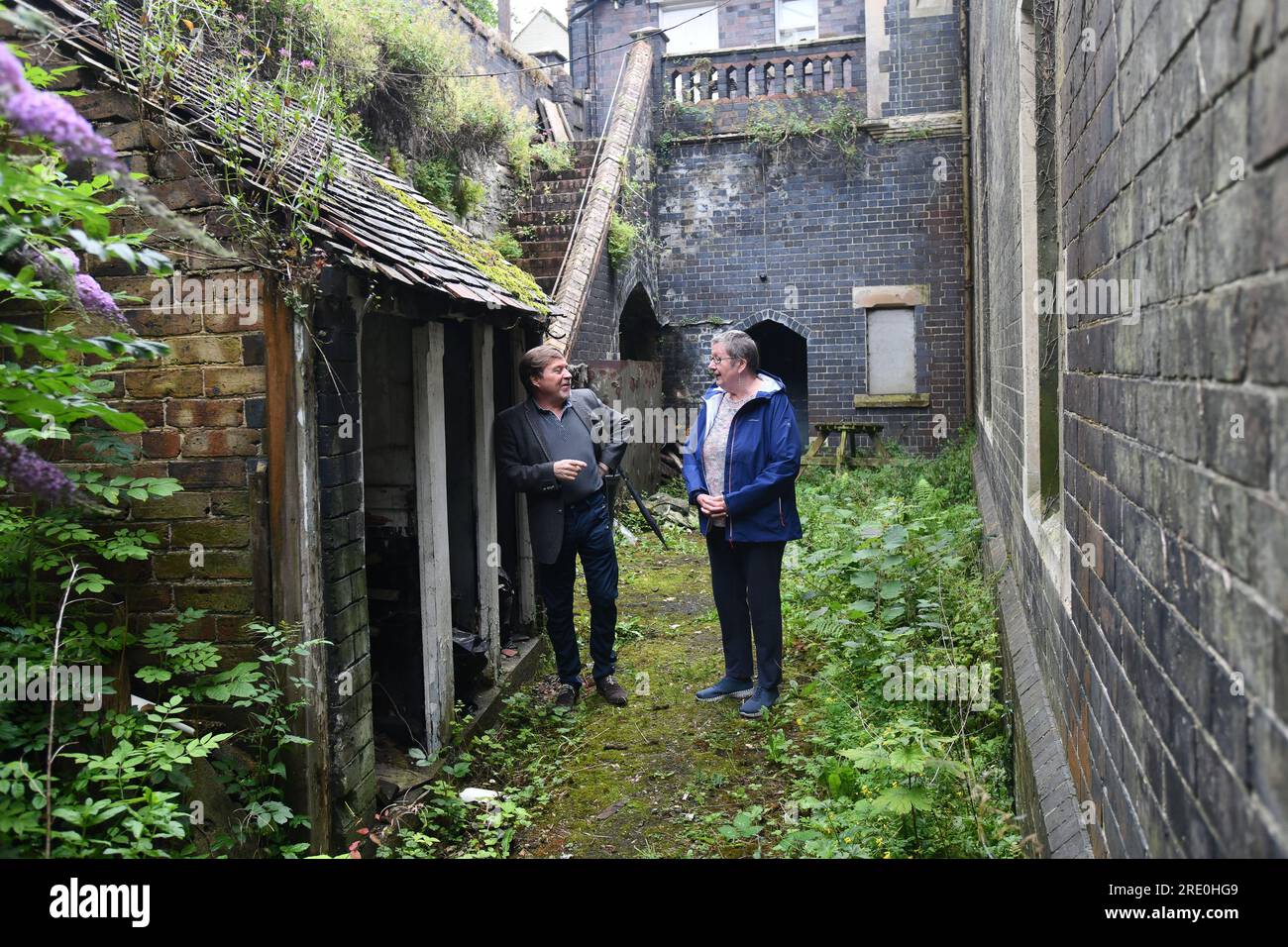 School reunion old pupils visit their former school which closed 50 ...