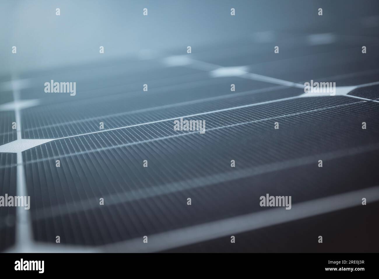 Close-up of dark blue solar panel. Abstract solar panels texture ...