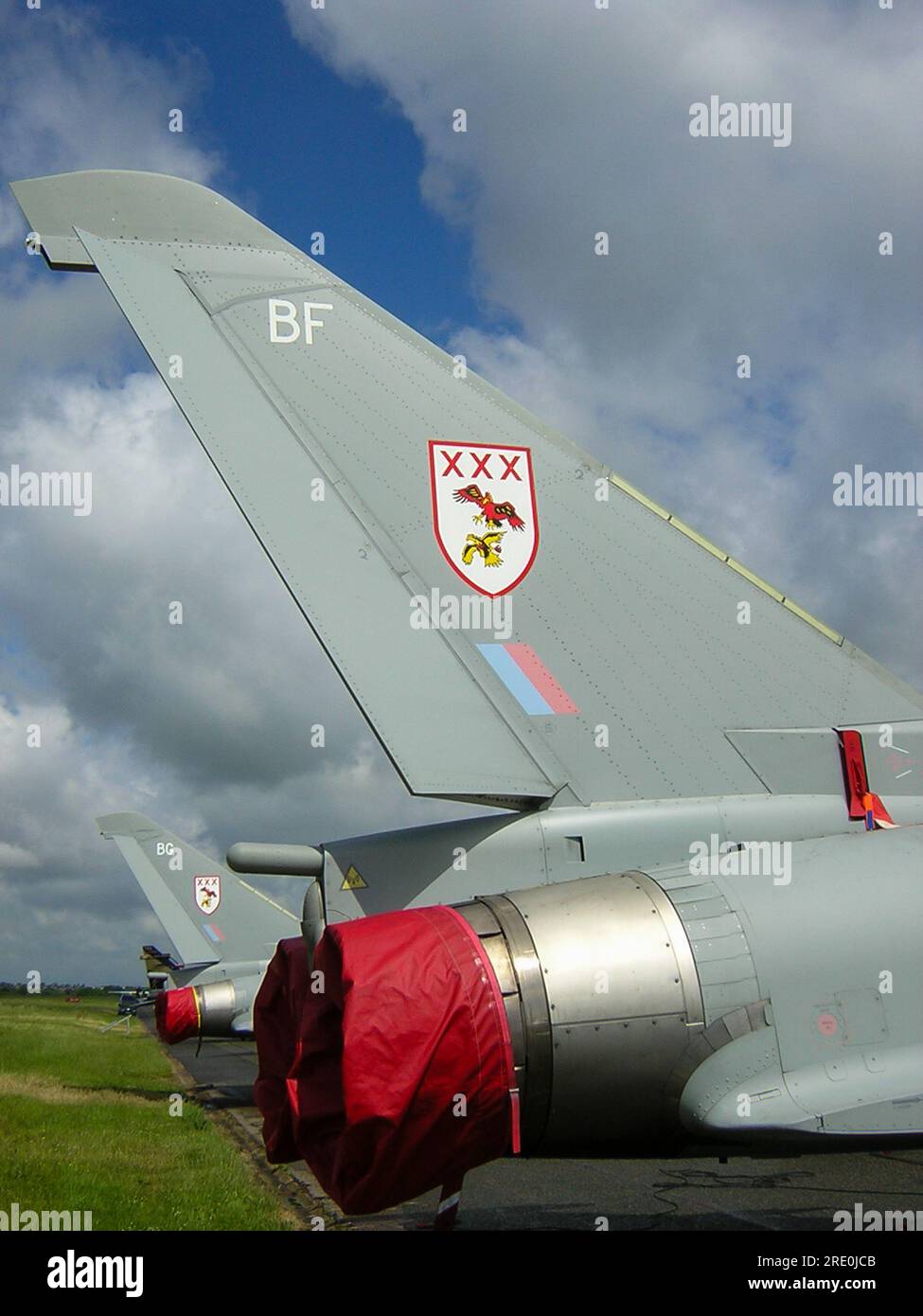 New Royal Air Force Eurofighter Typhoon T.1 ZJ808 of 29 (R) Squadron ...