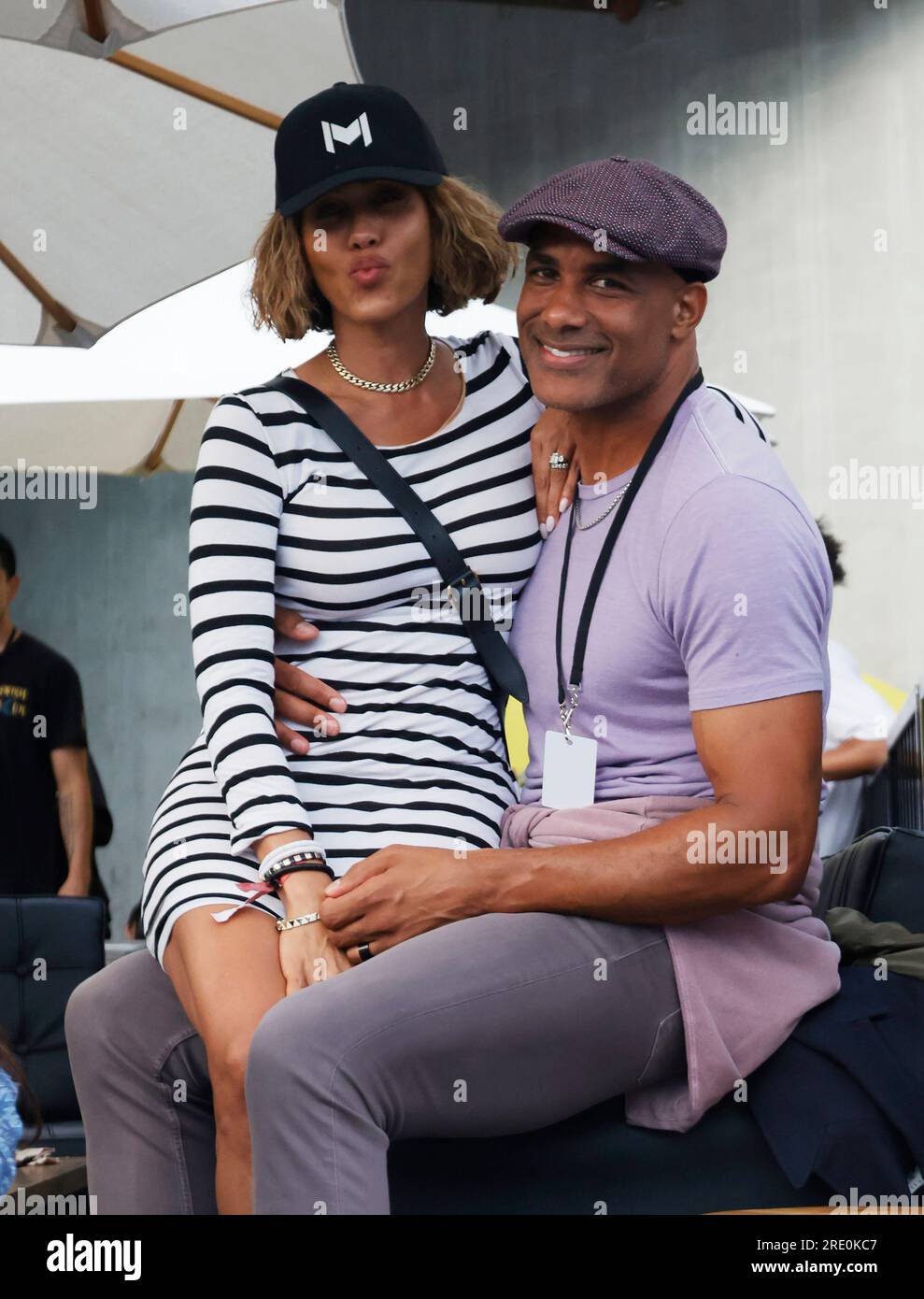 Carson, Ca. 23rd July, 2023. Nicole Ari Parker, Boris Kodjoe at the UTS ...