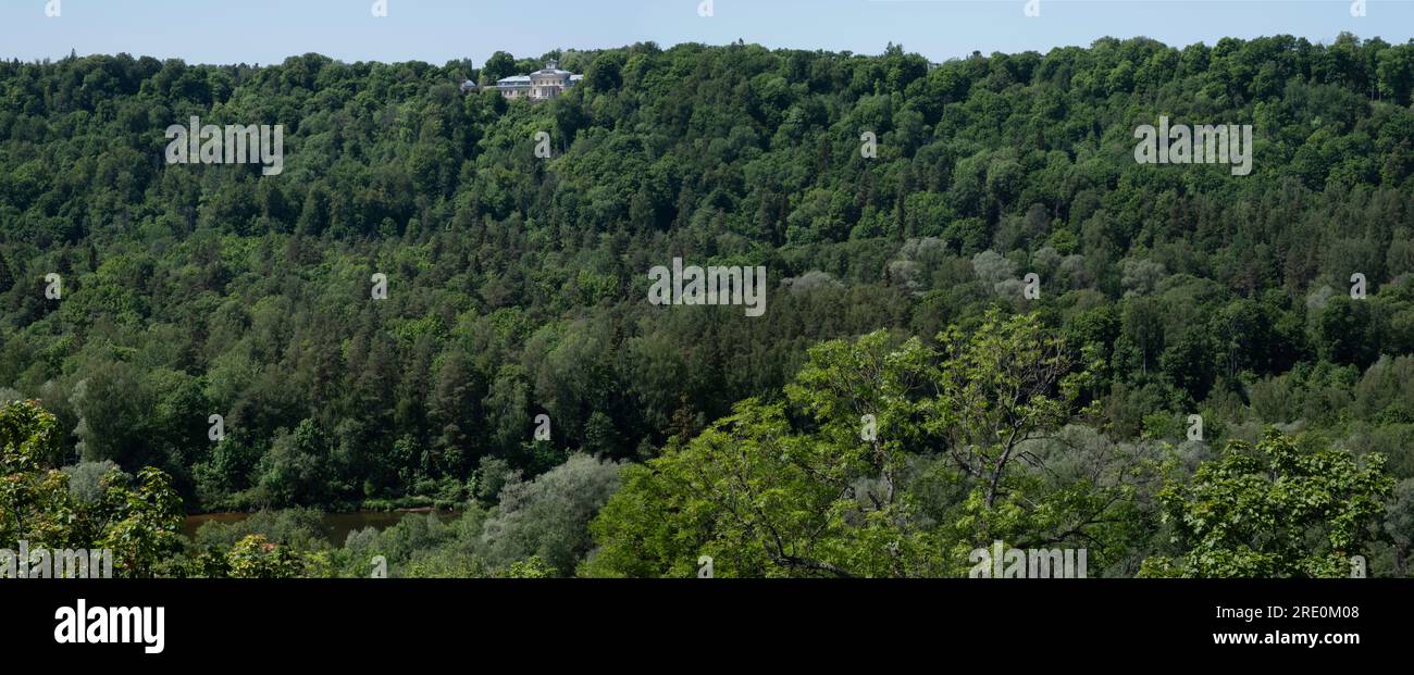 Krimulda palace hi-res stock photography and images - Alamy