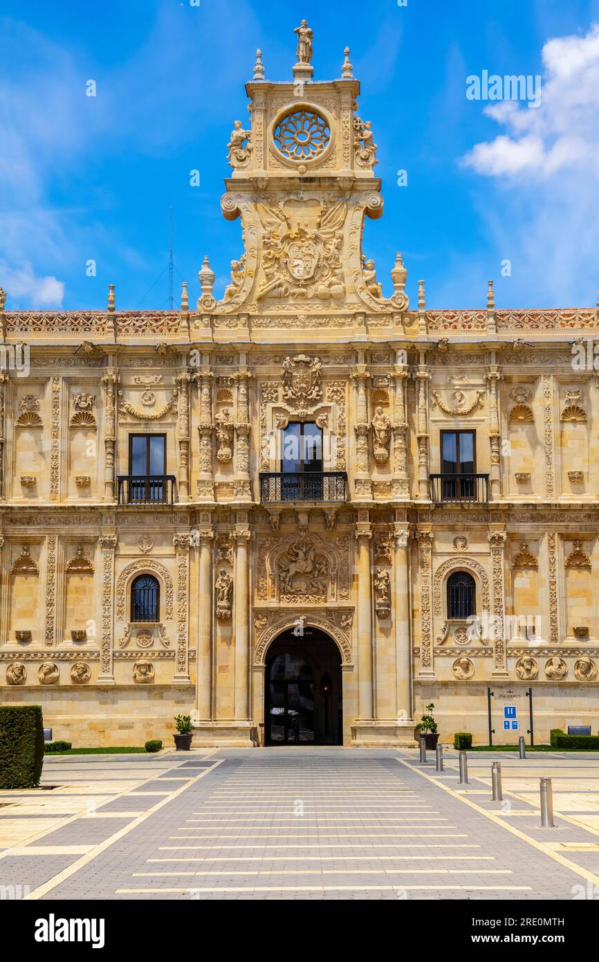 Former Convento de San Marcos building in León, Castile y Leon. Spain ...