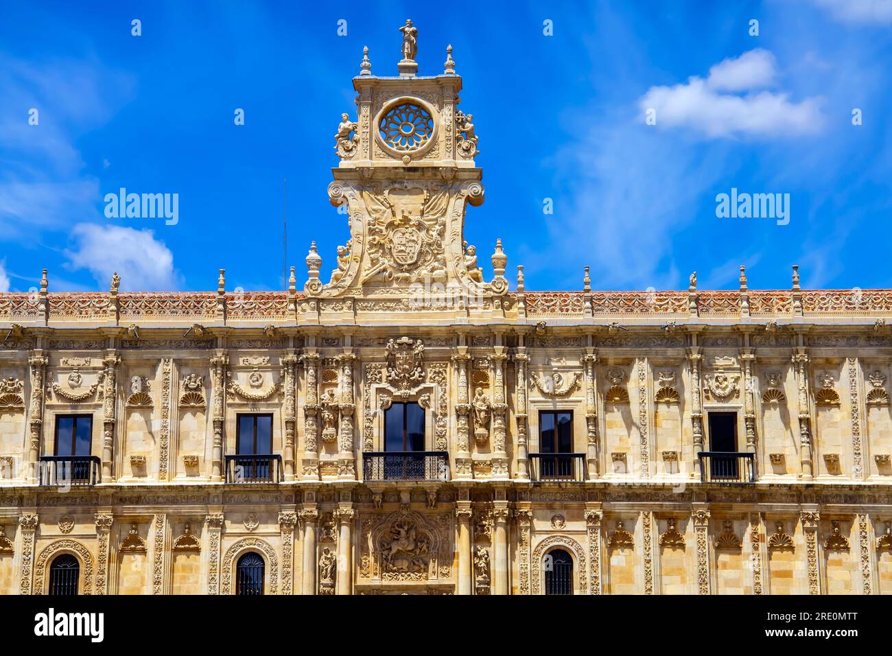 Former Convento de San Marcos building in León, Castile y Leon. Spain ...