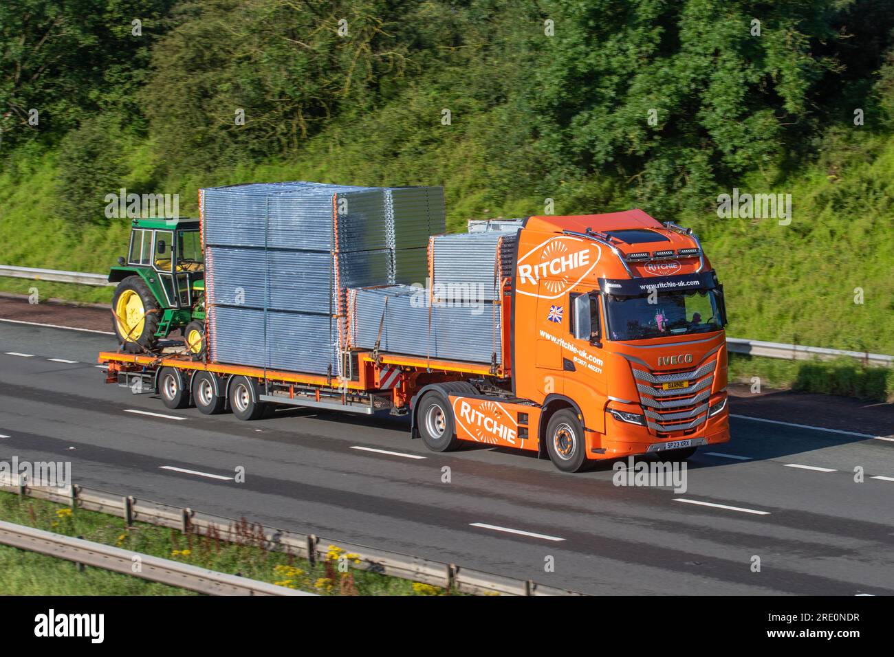 'Barnie' named driver for Ritchie Haulage, 44 ton Unit & 45ft Trailer ...