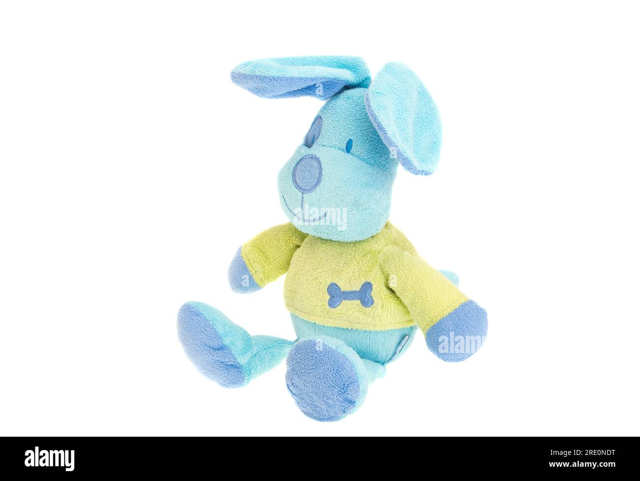 soft toy dog isolated on white background Stock Photo - Alamy