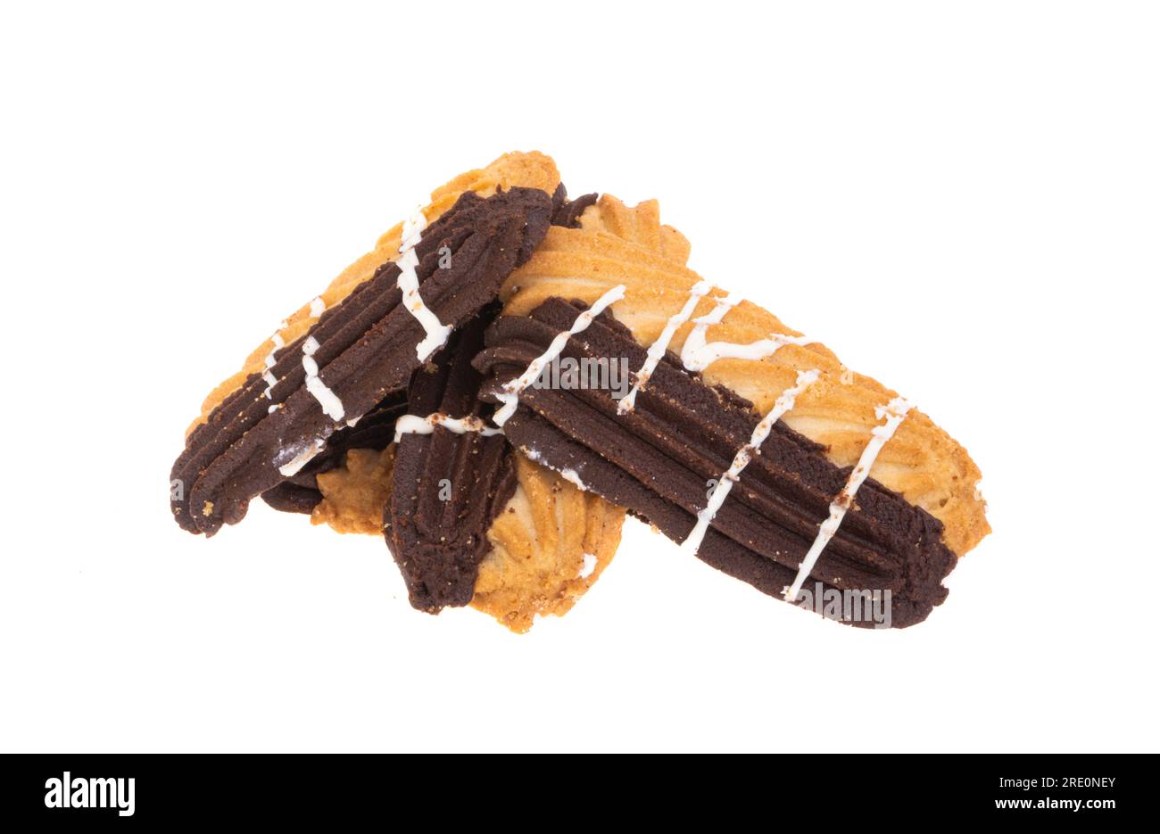 cookies isolated on white background Stock Photo - Alamy