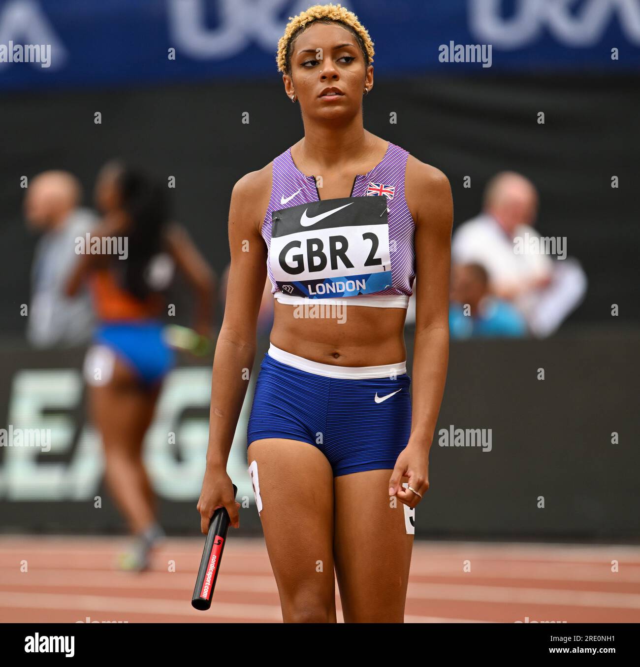 London, England. 23 July, 2023. Cassie-Ann Pemberton of Great Britain ...