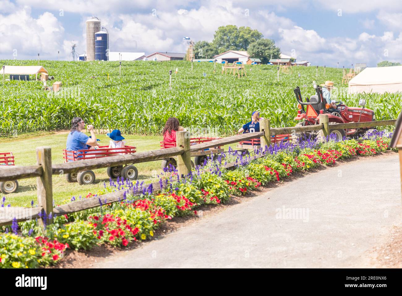 Lancaster County, Pennsylvania, USA - July 4, 2023: Cherry Crest ...