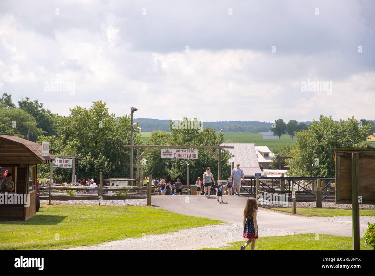 Lancaster County, Pennsylvania, USA - July 4, 2023: Cherry Crest ...