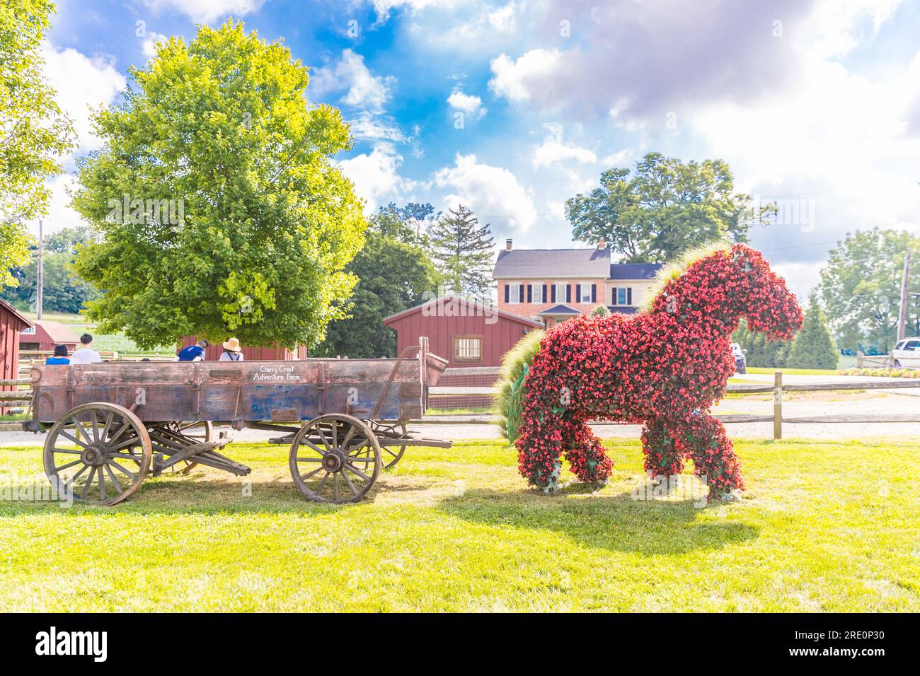 Lancaster County, Pennsylvania, USA - July 4, 2023: Cherry Crest ...