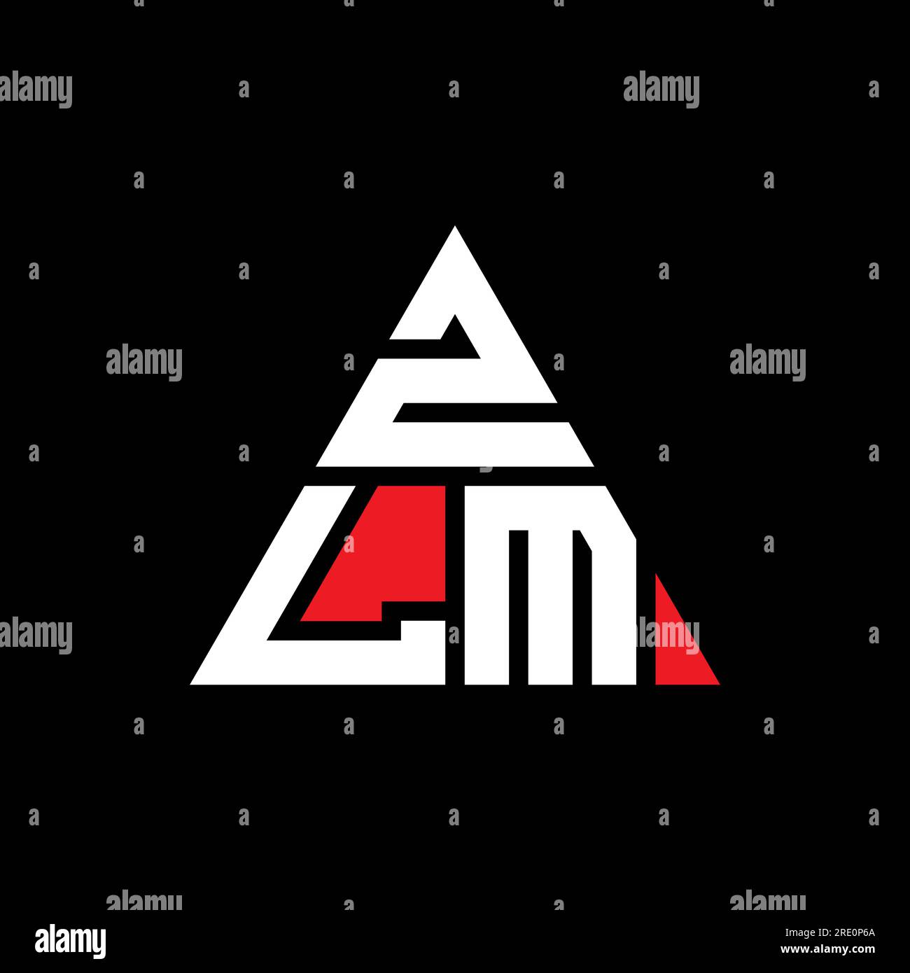 Zlm logo design hi-res stock photography and images - Alamy