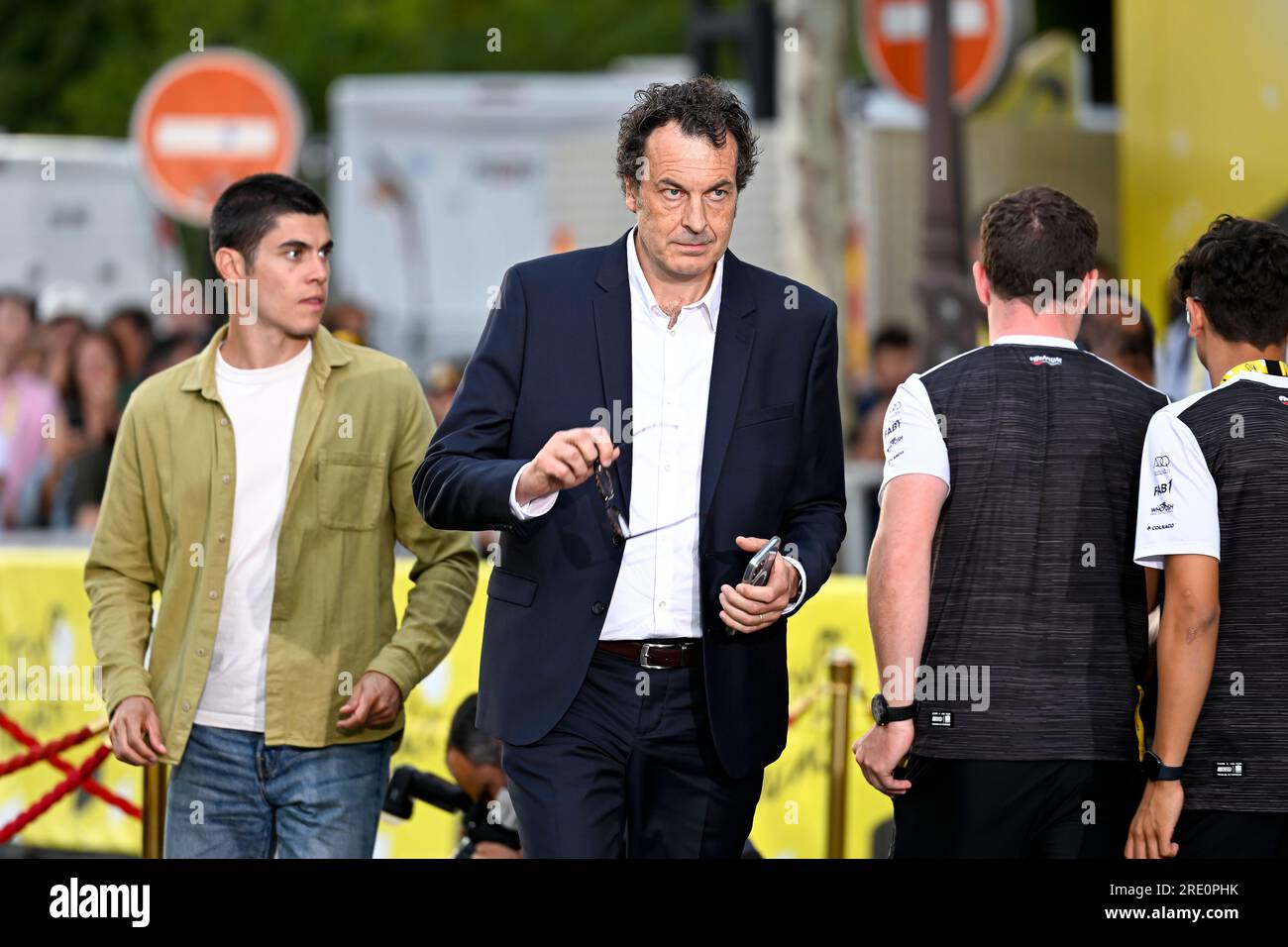 Laurent-Eric Le Lay during the stage 21 of the Tour de, France. , . in ...