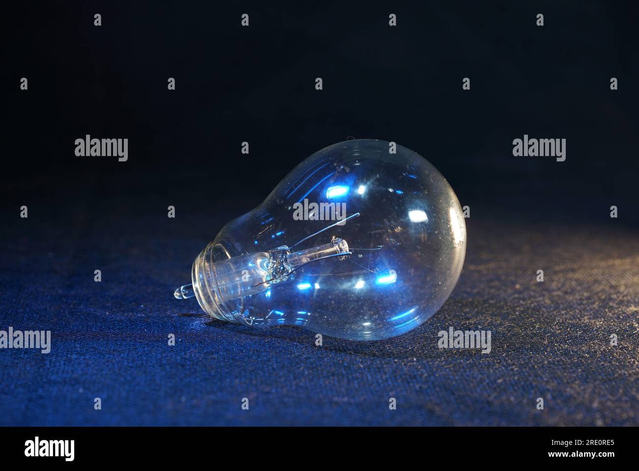 old antique lightbulb photographed in the studio Stock Photo - Alamy