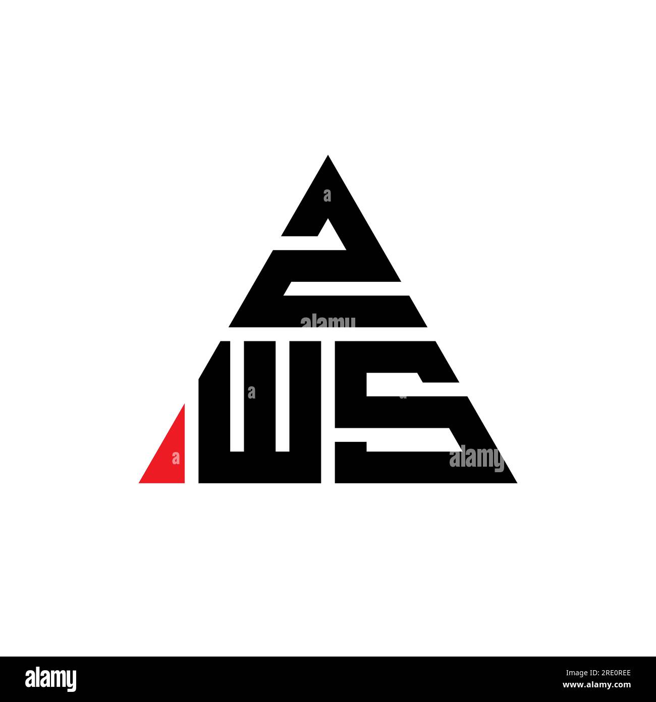 Zws Triangular Stock Vector Images Alamy