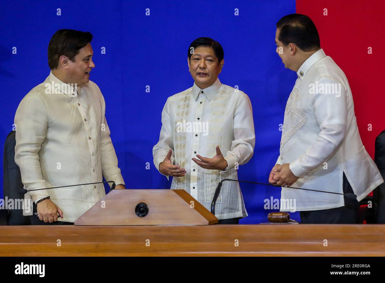 Quezon City, Philippines. 24th July, 2023. Philippine President ...