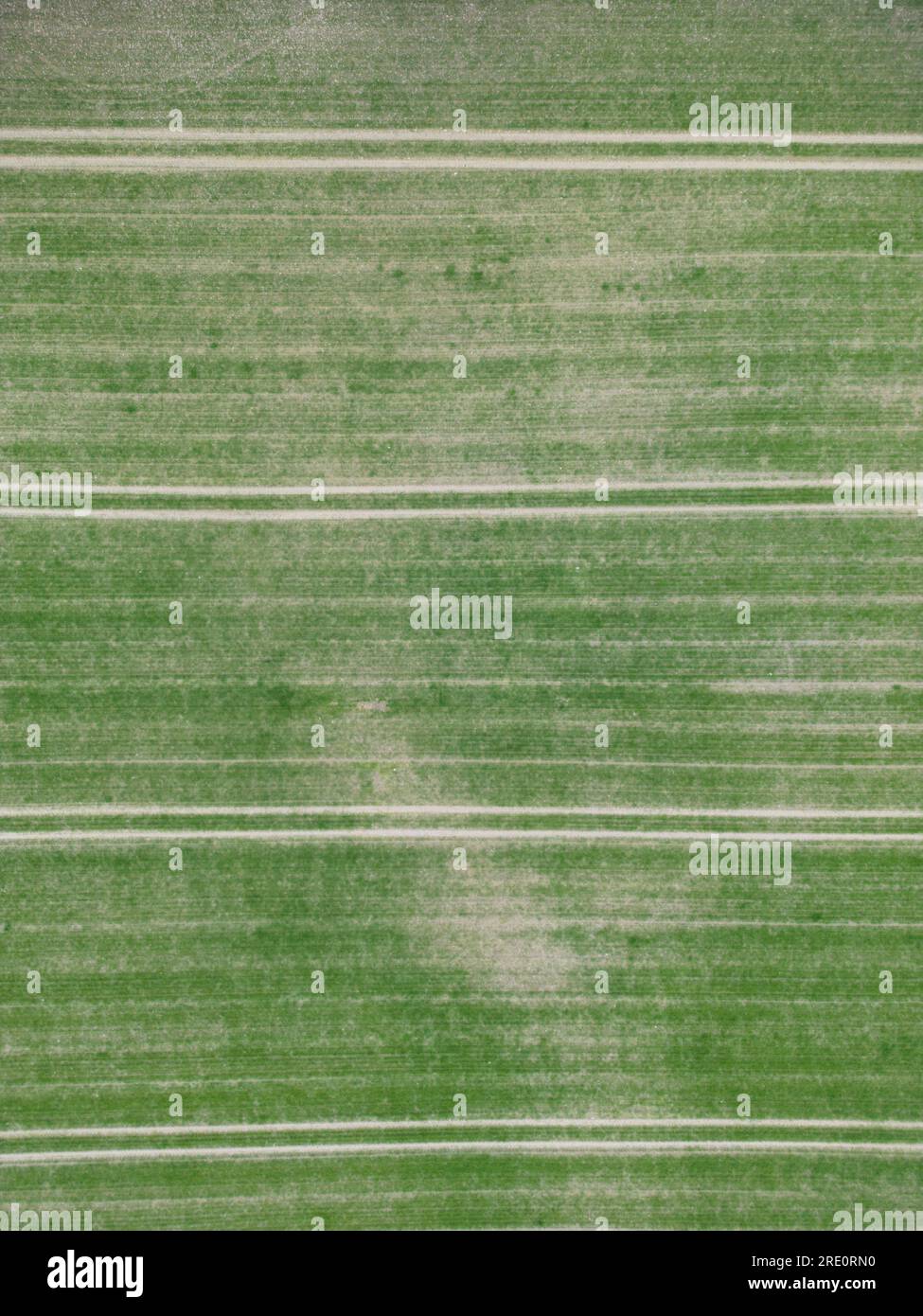 Aerial images of British farmland showing field boundaries and vehicle ...