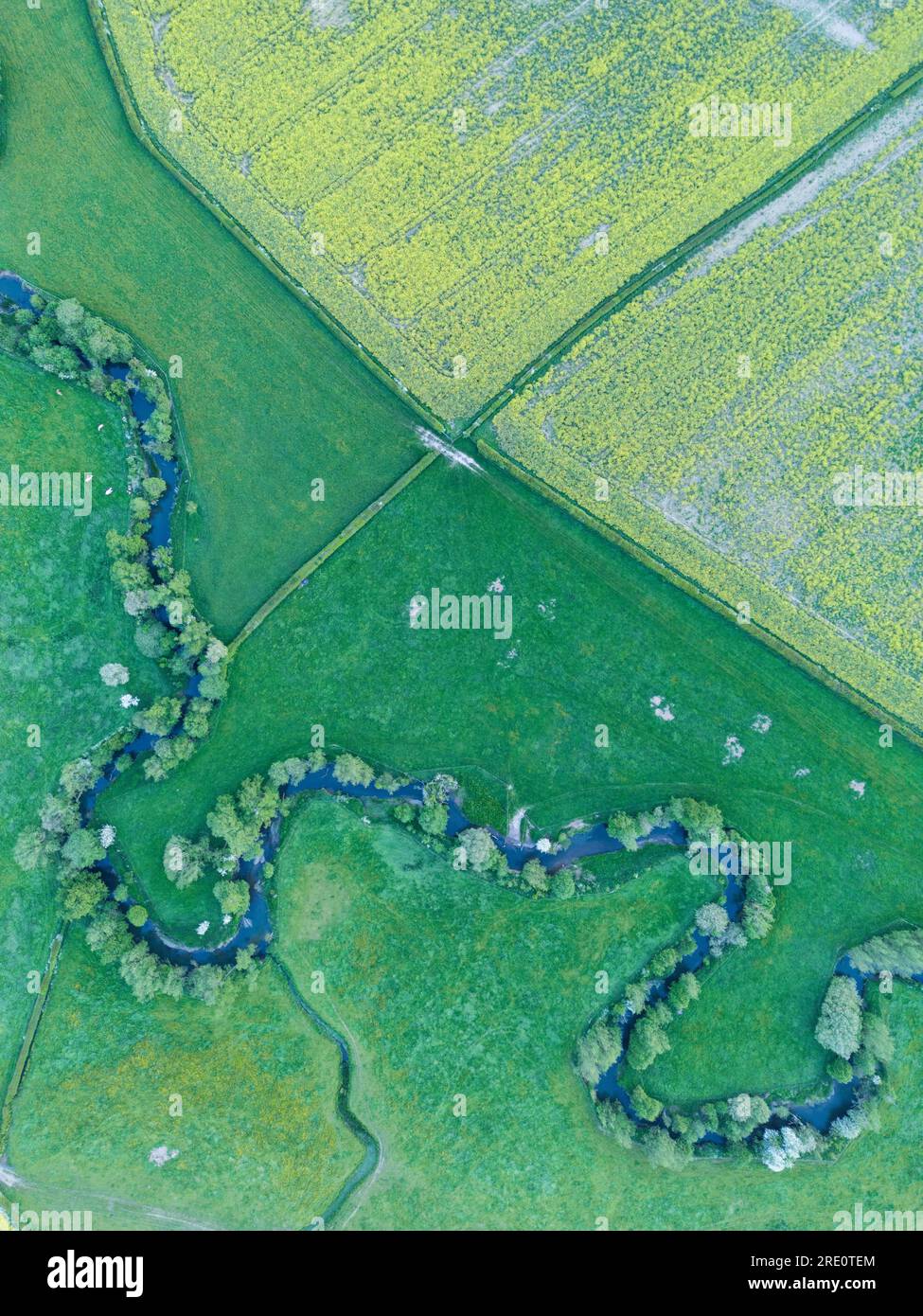 Spring in the Clun Valley, Shropshire, England, UK Stock Photo - Alamy