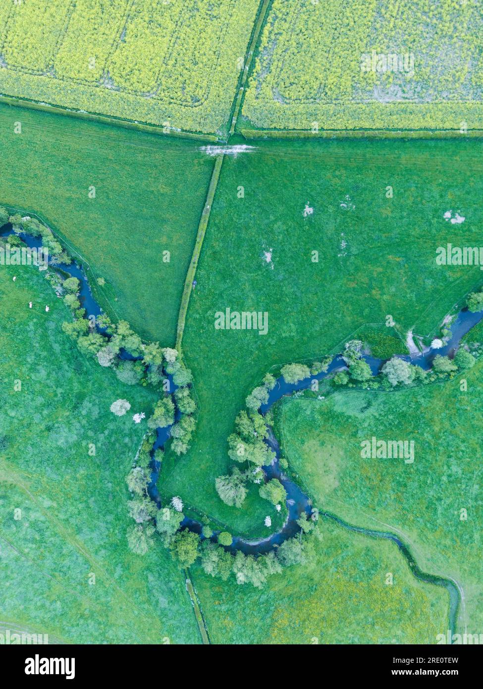 Spring in the Clun Valley, Shropshire, England, UK Stock Photo - Alamy