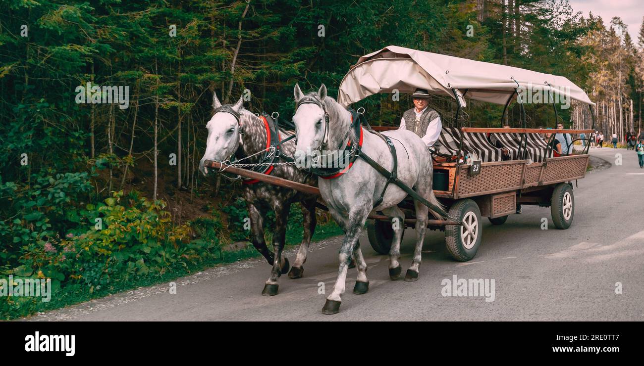 Tatra National Park, Poland. Man In National Traditional Polish Folk ...