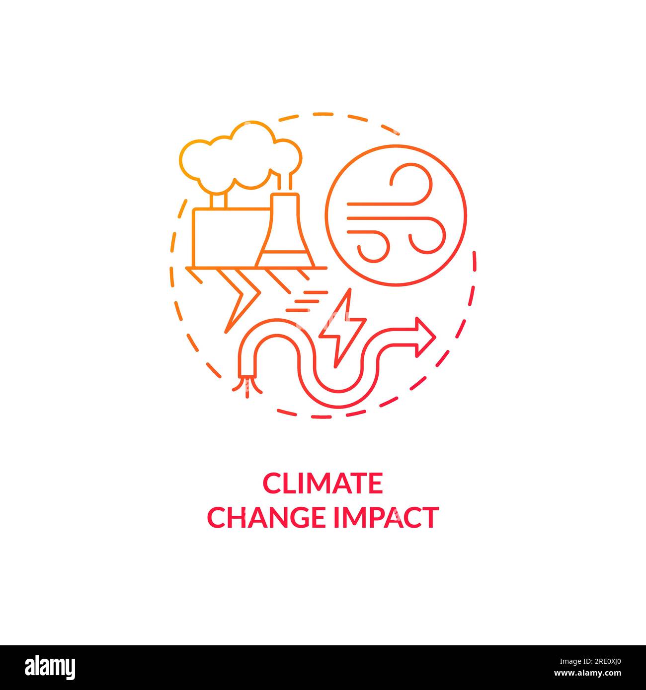 Warming environment environmental impact Stock Vector Images - Alamy