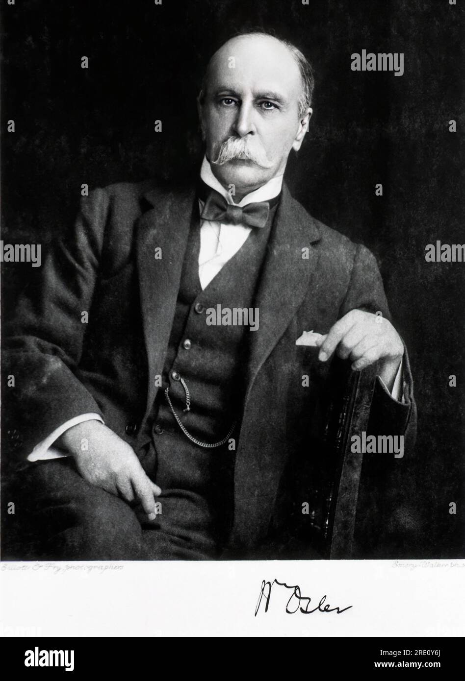 Sir William Osler (1849-1919 Stock Photo - Alamy