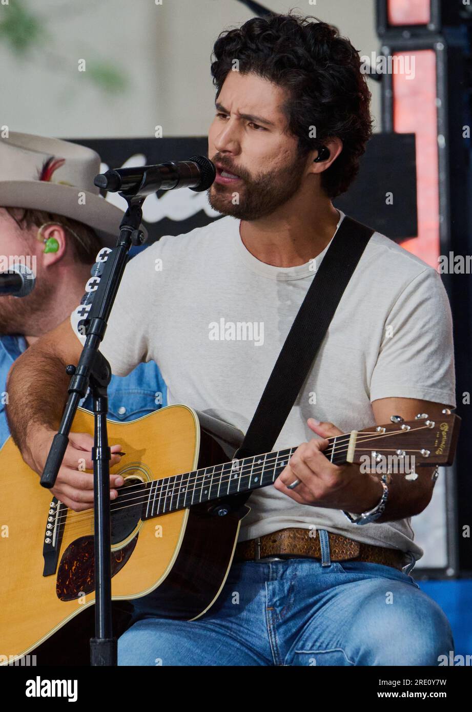 NEW YORK, NY, USA - JULY 21, 2023: Dan + Shay Perform on NBC's "Today ...
