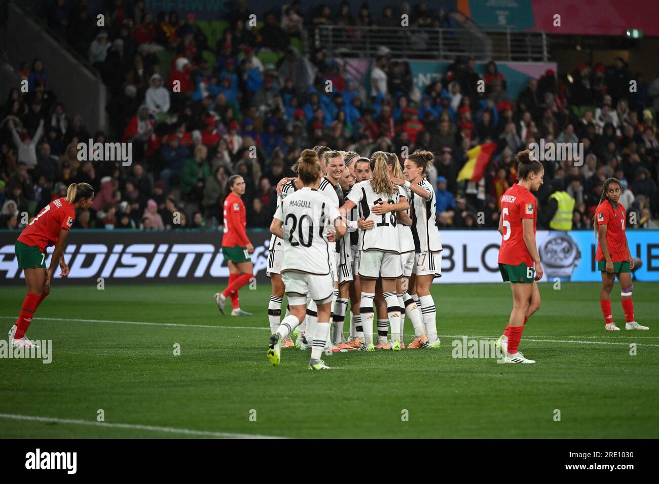 Melbourne, Australia. 24th July, 2023. Soccer, Women: World Cup ...