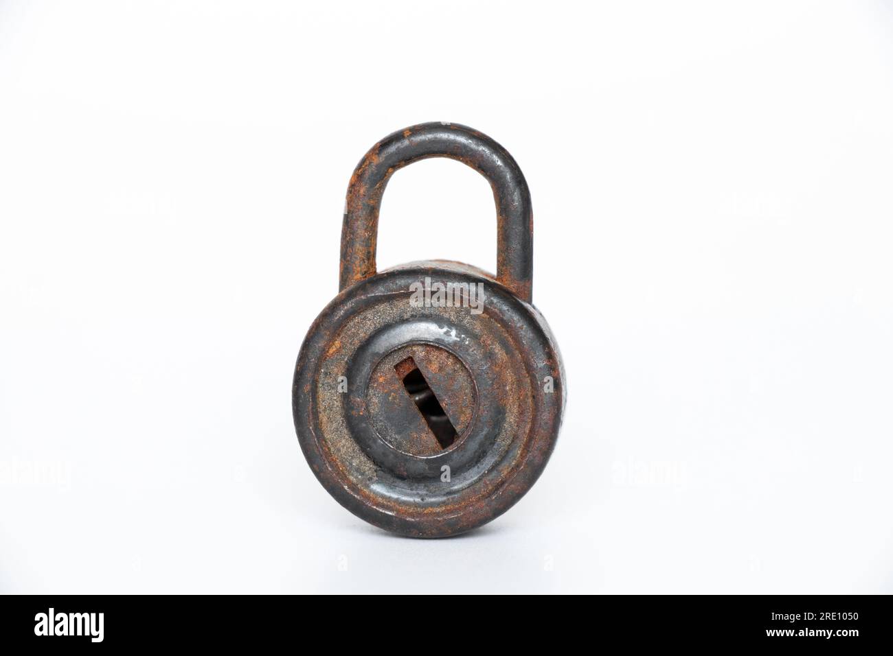 Black and white padlock hi-res stock photography and images - Alamy