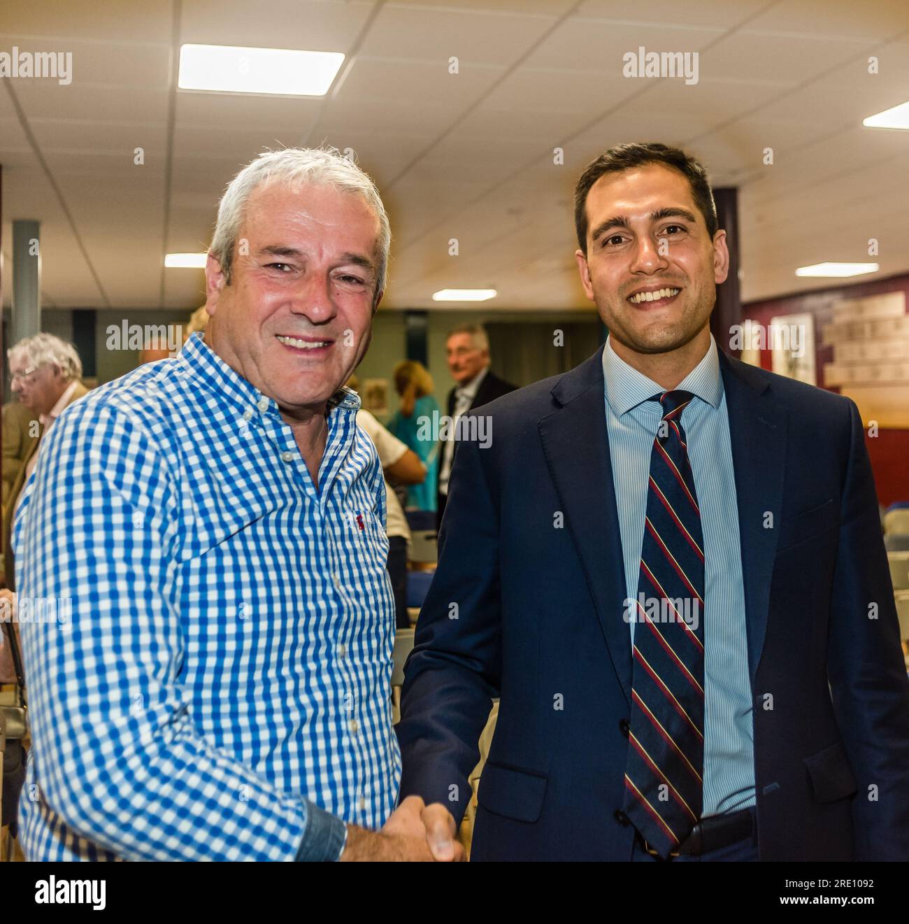 The prospective MP for the Exmouth and East Exeter Constituency, David ...