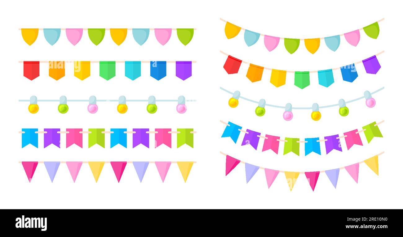 Carnival bunting hi-res stock photography and images - Alamy