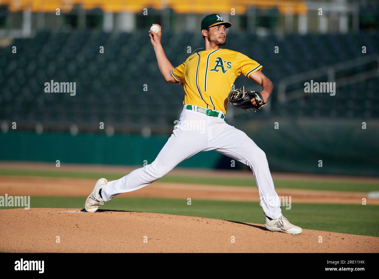 ACL Athletics starting pitcher Freddy Tarnok (70) during an Arizona ...