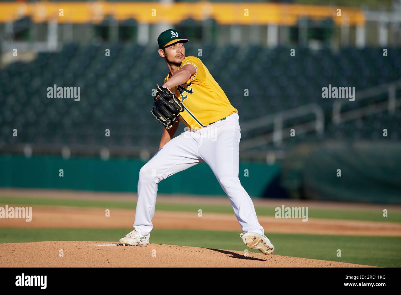 ACL Athletics starting pitcher Freddy Tarnok (70) during an Arizona ...