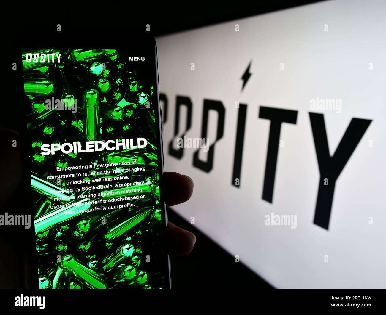 Oddity logo hi-res stock photography and images - Alamy