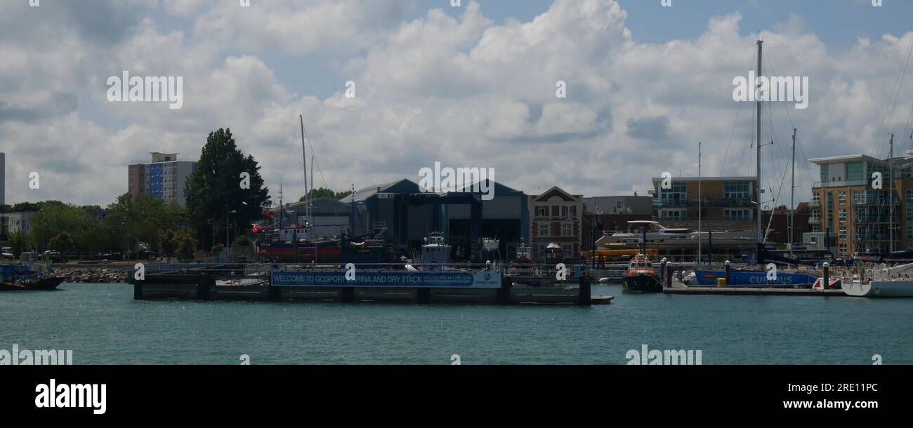 Historic Dockyard, Portsmouth, Hampshire, England Stock Photo - Alamy