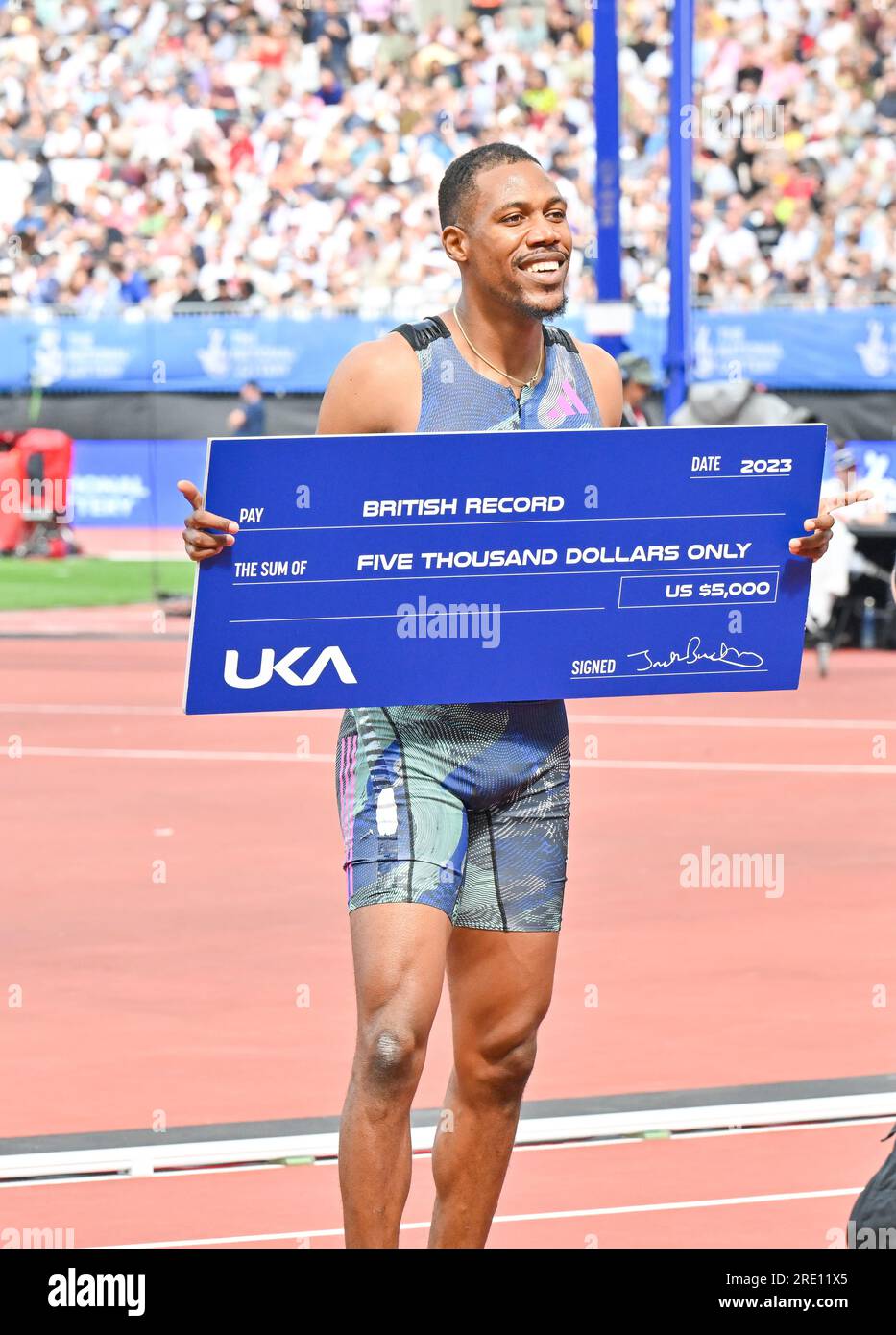 London, UK. 23rd July, 2023. London Stadium, Queen Elizabeth Park ...