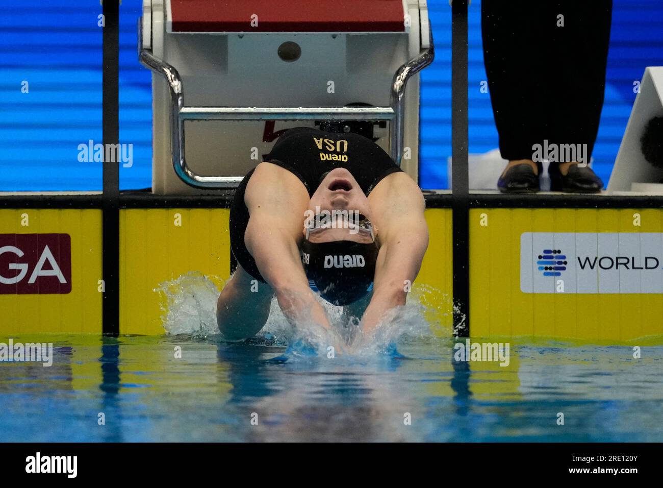 Regan Smith of United States competes in the women's 100 meter ...