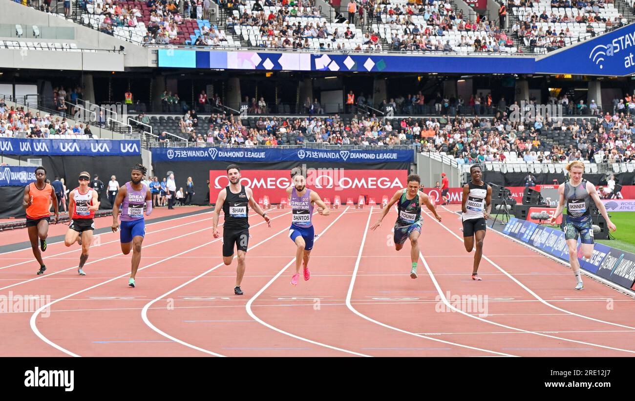 London, UK. 23rd July, 2023. London Stadium, Queen Elizabeth Park ...