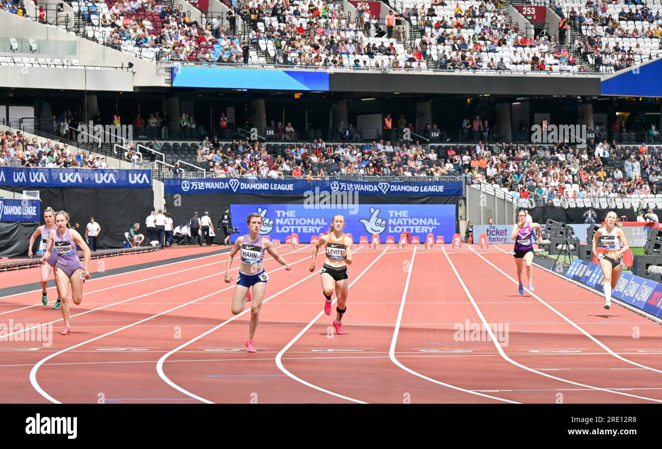 London, UK. 23rd July, 2023. London Stadium, Queen Elizabeth Park ...