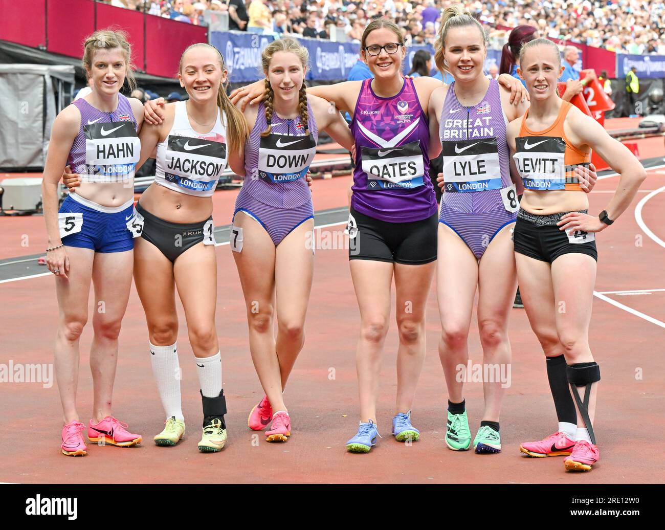 London, UK. 23rd July, 2023. London Stadium, Queen Elizabeth Park ...