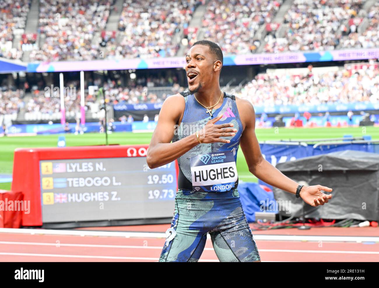 London, UK. 23rd July, 2023. London Stadium, Queen Elizabeth Park ...