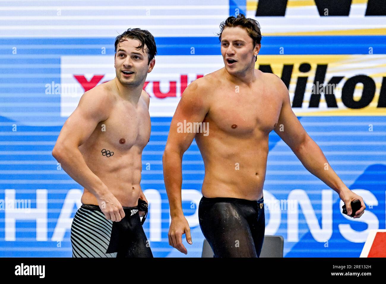 Fukuoka, Japan. 24th July, 2023. Arno Kamminga of the Netherlands and ...