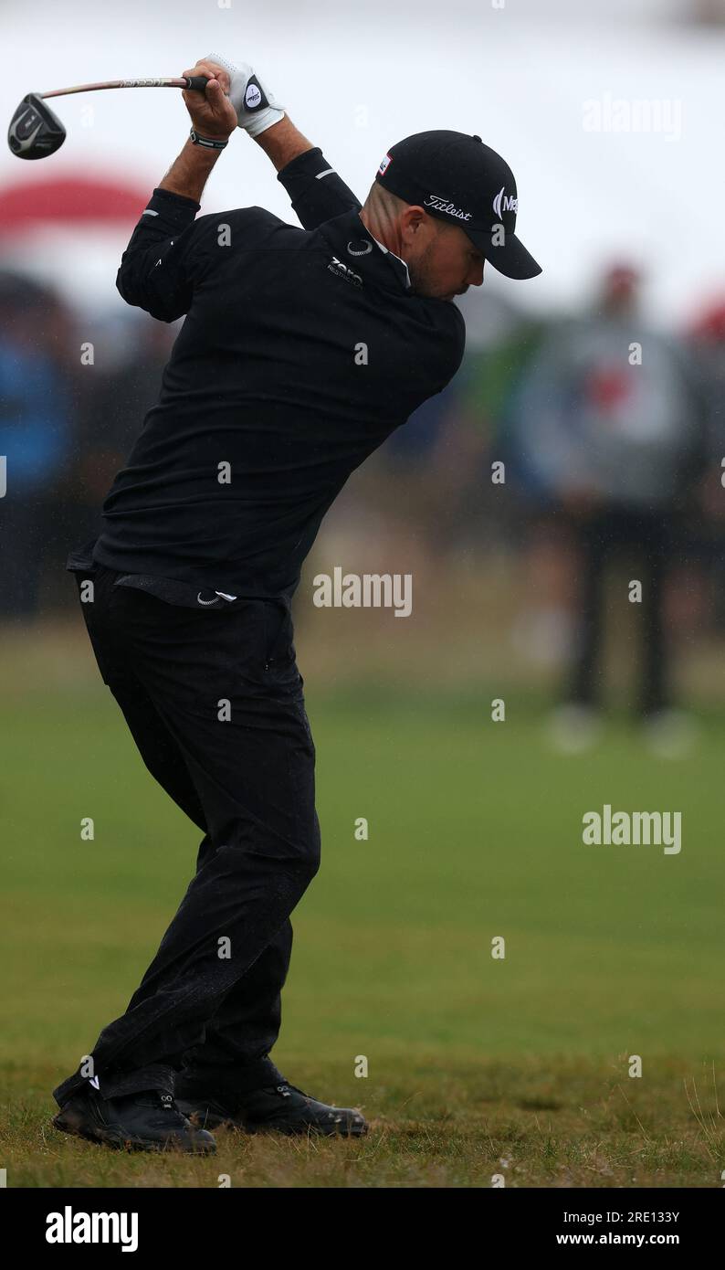23rd July 2023; Royal Liverpool Golf Club, Hoylake, Merseyside, England ...