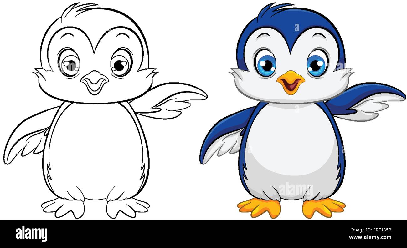Cute Baby Penguin Clip Art Baby Penguin Drawing Images – Browse